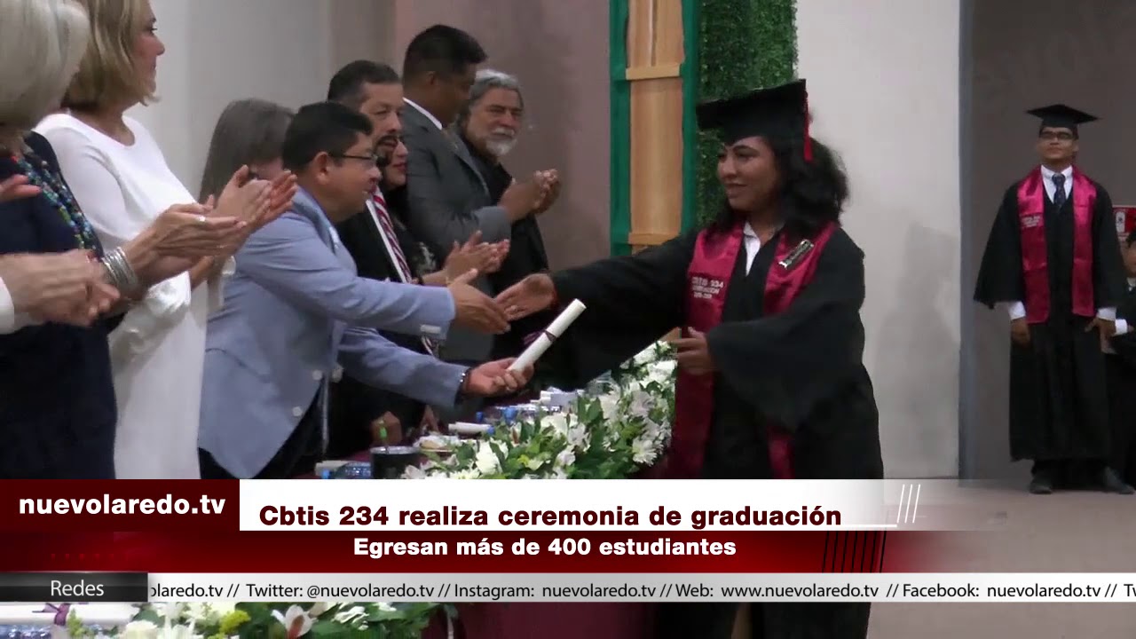 Cbtis 234 realiza ceremonia de graduación - YouTube