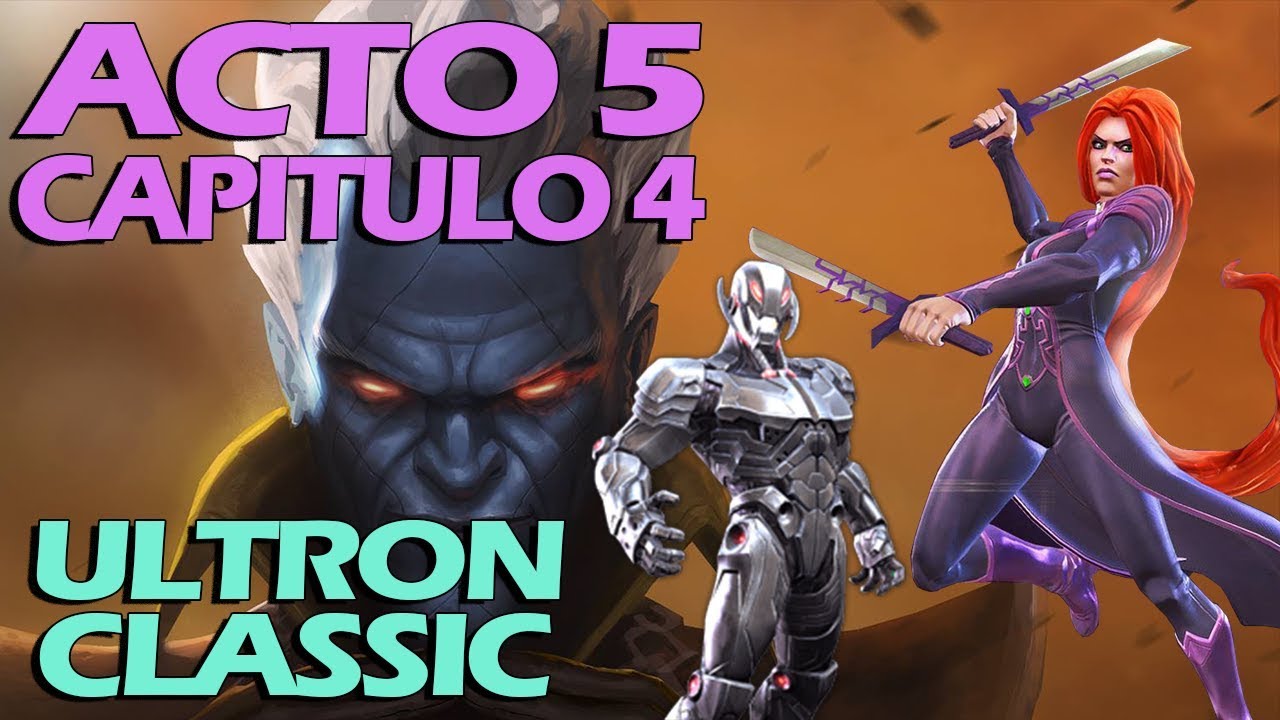 COMO MATAR A ULTRON CLASSIC ACTO 5 | Marvel Contest of Champions - YouTube