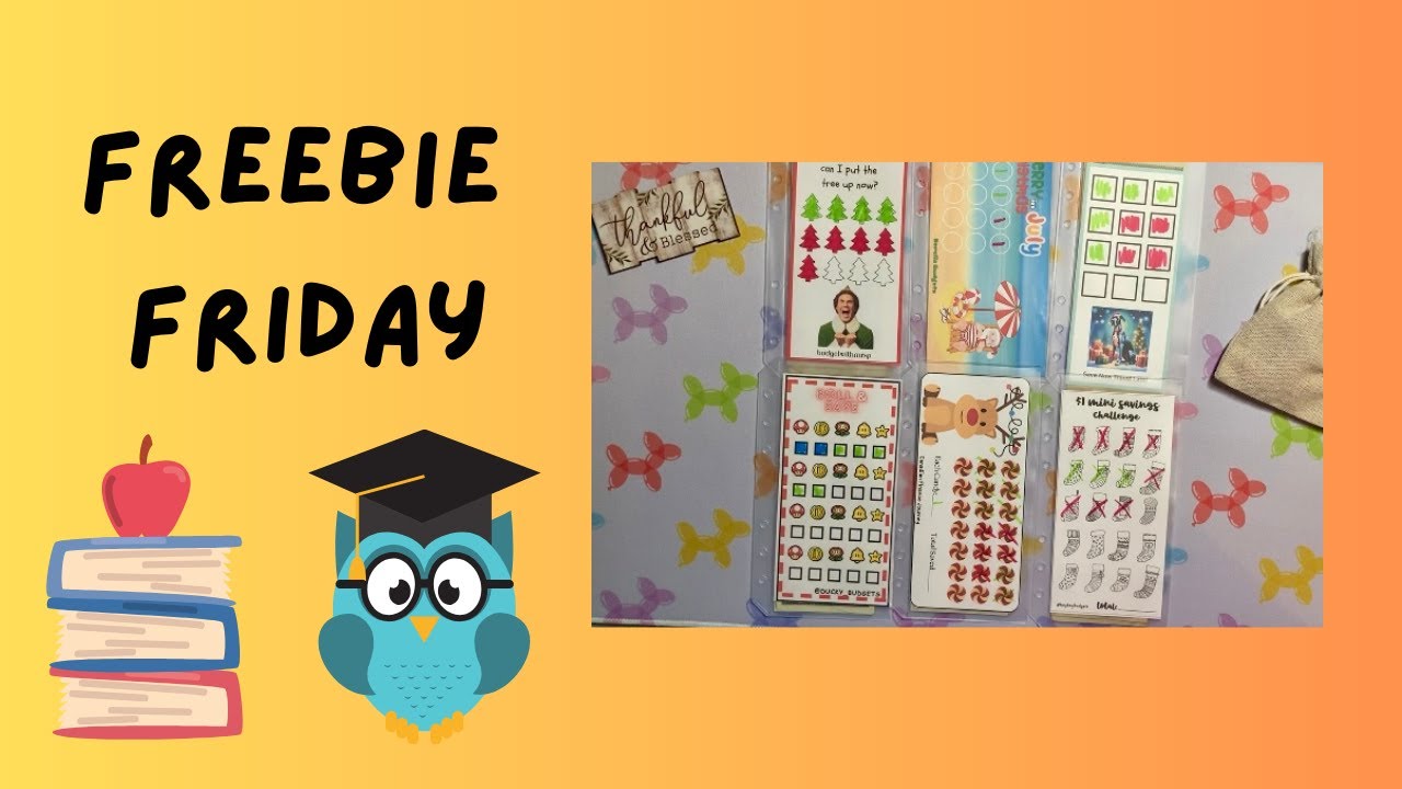 First Freebie Friday of August with a twist! 🍎 - YouTube