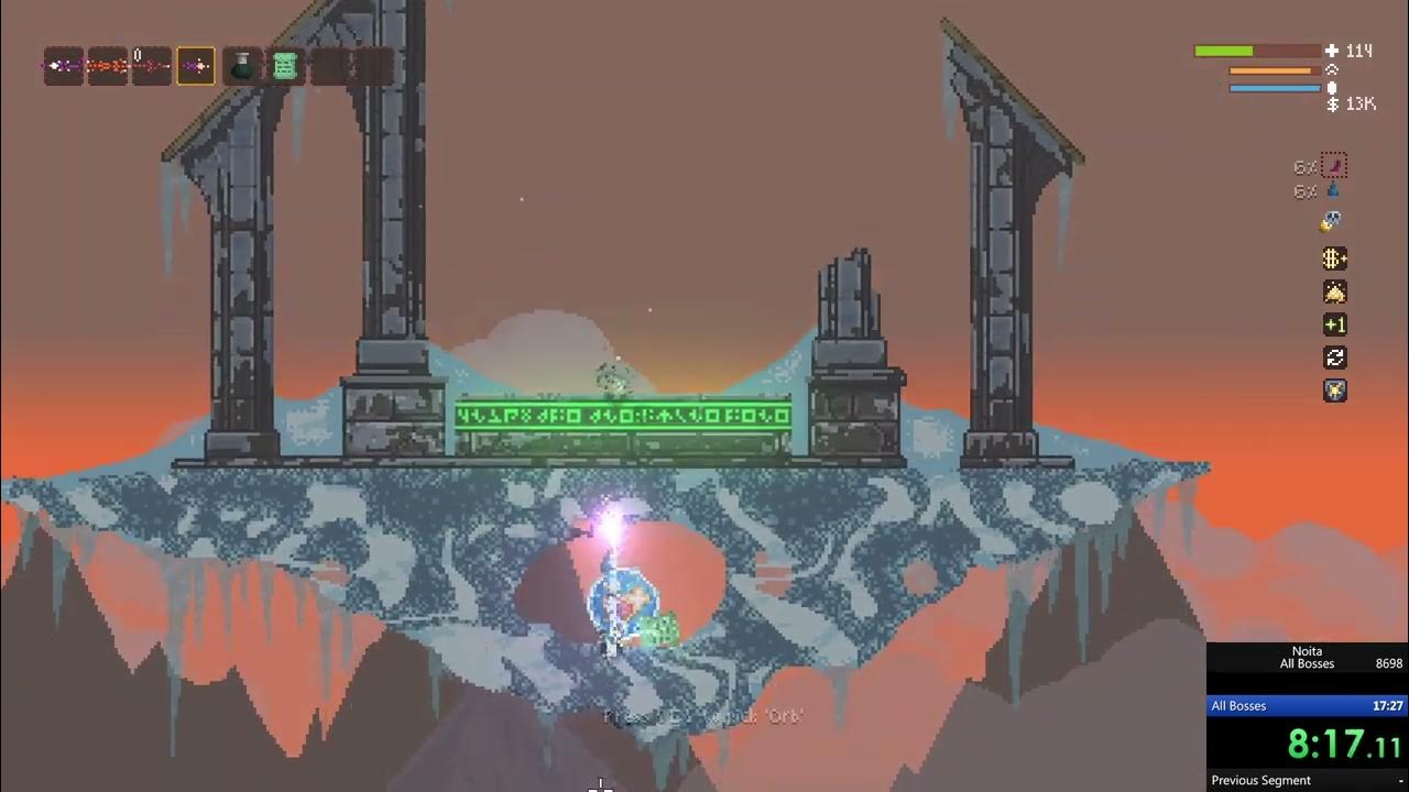 forgot the eye. all bosses noita. - YouTube