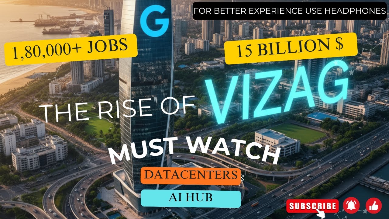 Google Data Center | AI Hub | Economic Boom 😱! For Better experience ...