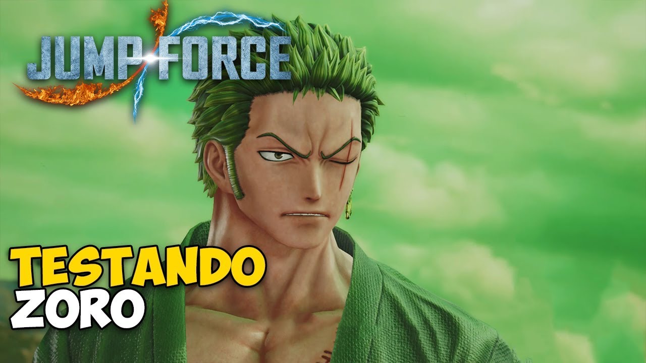 Jump Force - Testando ZORO Gameplay + Especial - YouTube