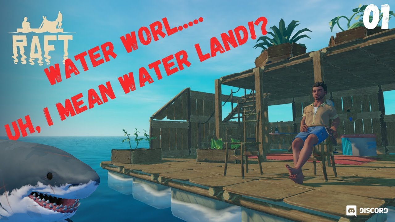 Let's Play RAFT Survival! - Crafting A Raft To Survive And Thrive On ...