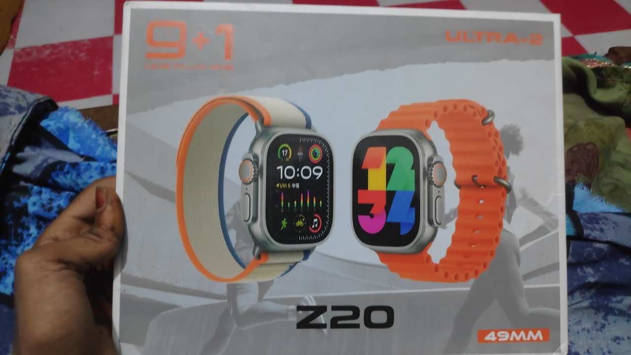 ultra a- 2 9+1 z20 49mm smart watch @zamzam_brotherss_official - YouTube