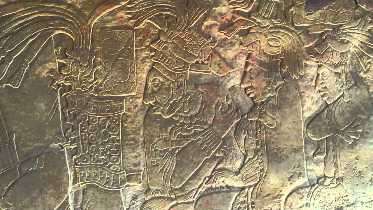 MAYA 2013. Bas Relief depicting an important person. - YouTube