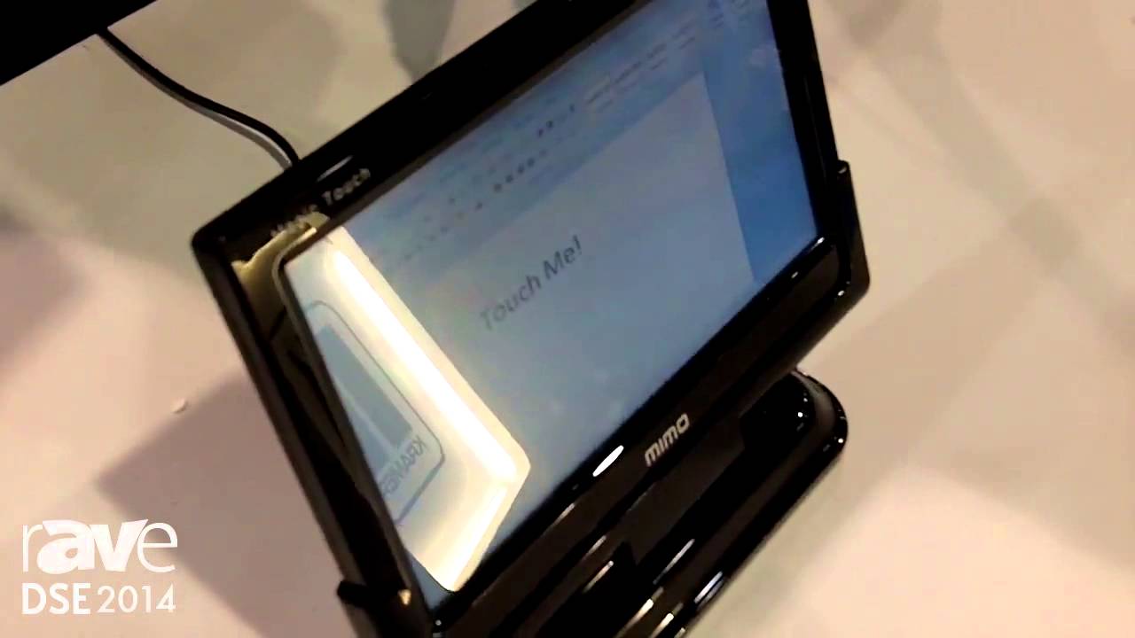 DSE 2014: Mimo Monitors Demos the Magic Touch Delux - YouTube