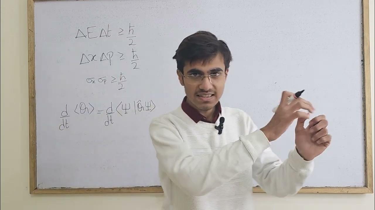 The Energy-time uncertainty principle|Quantum Mechanics|Sarim Khan|@skwonderkids5047. - YouTube