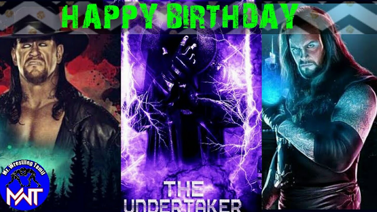 Happy Birthday!!! 💞 | The Phenom | The Undertaker 🔥 | Dharun Emison ...