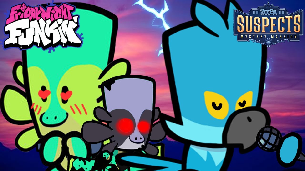 VS LIZZY!! MOD DE SKY | FNF x SUSPECTS MYSTERY MANSION - YouTube