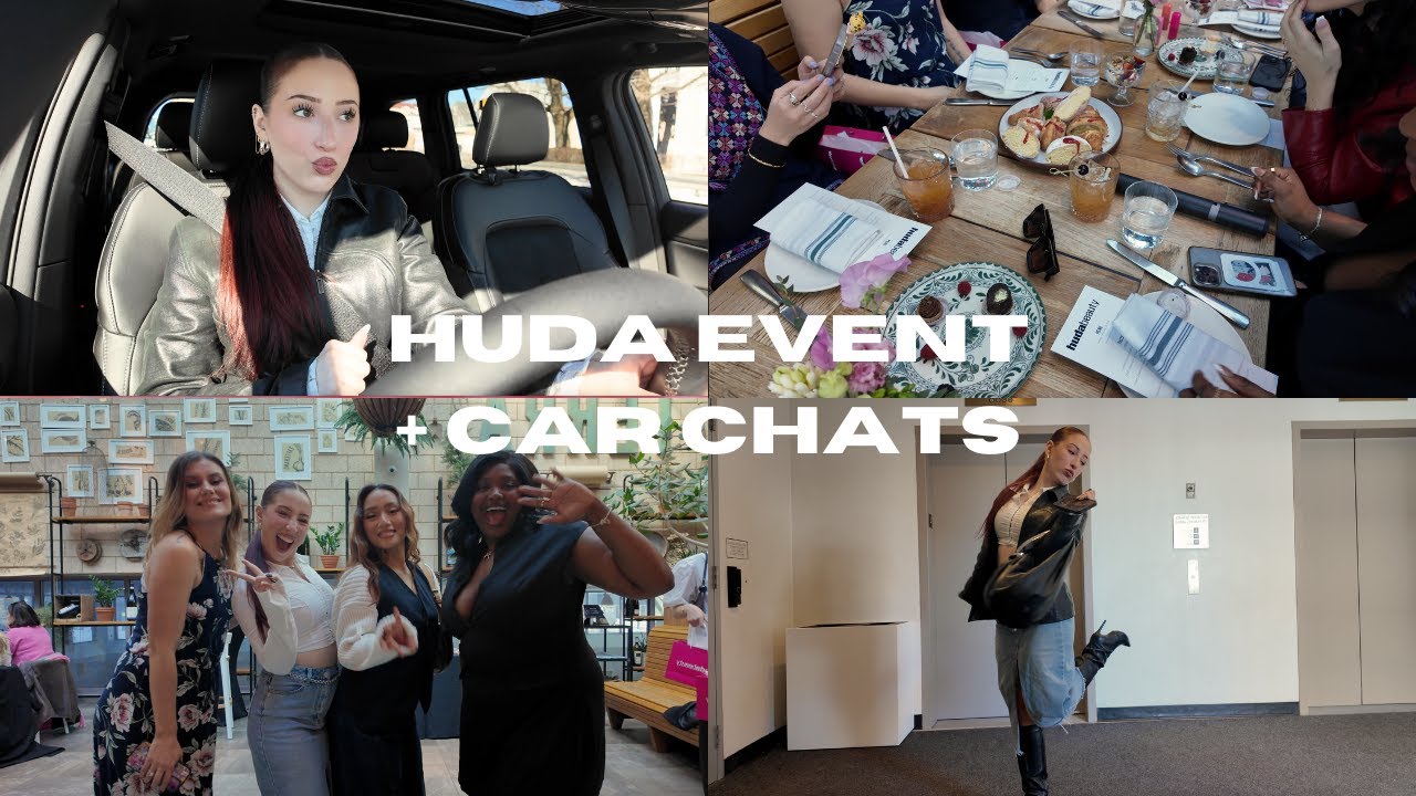 Huda Beauty Event + Car Chats (help) - YouTube