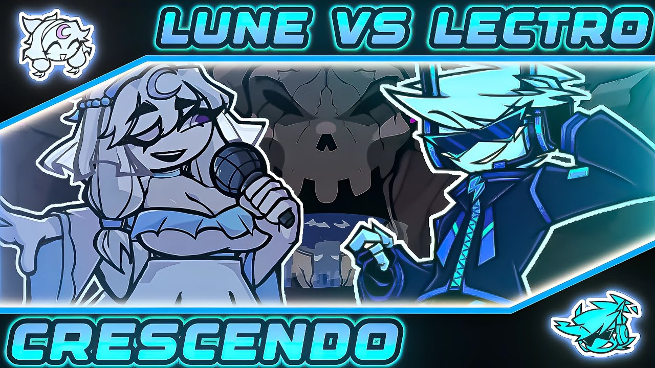 [FNF] Crescendo But Lune Vs Lectro Sings It | Android/Pc - [PLAYABLE ...