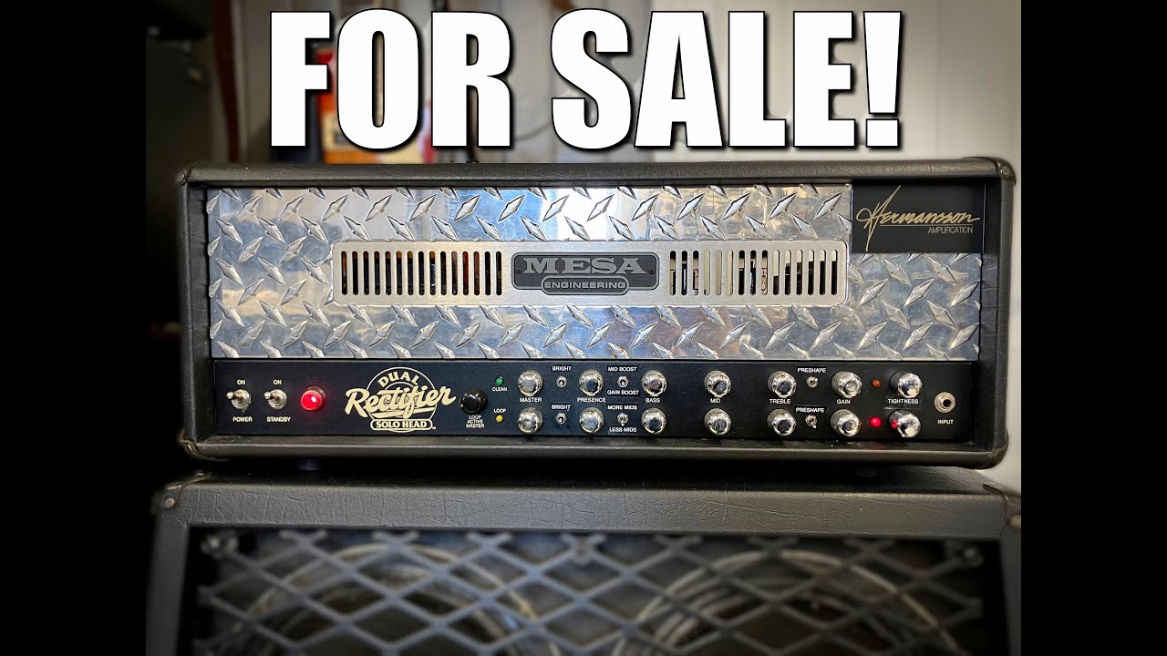 SOLD! Mesa Dual Rectifier Rev G - Hermansson 4 gain stages + all ...