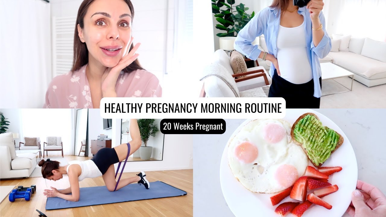 Pregnant Morning Routine | Healthy Habits, Workout Routine & Beauty ...