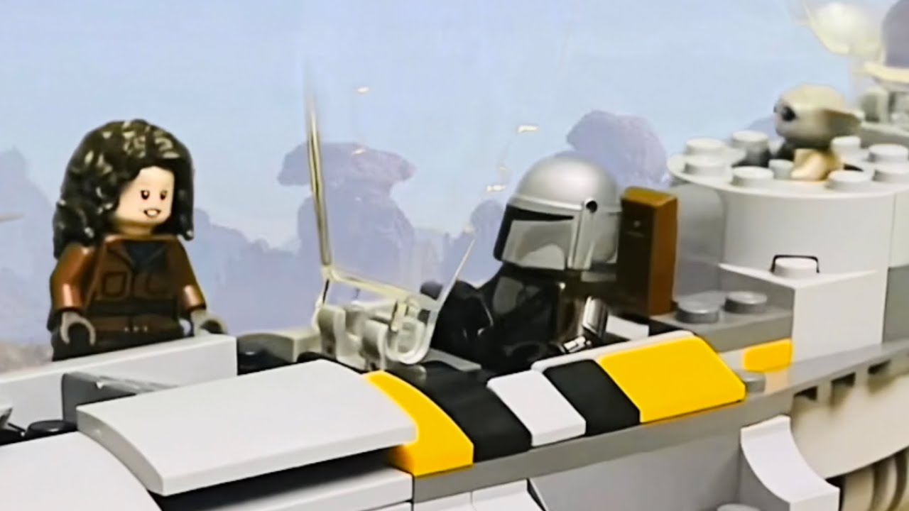 LEGO speed build- Mando gets a new ride - YouTube