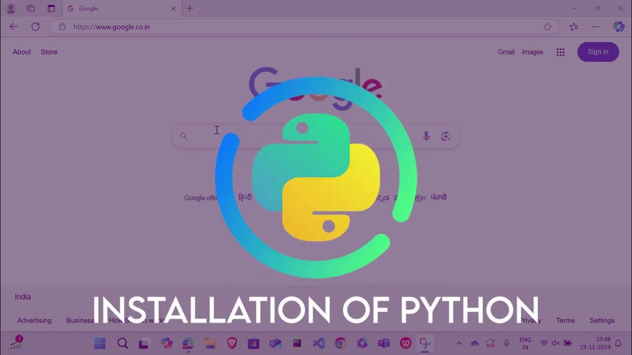 Installation of Python_Day-1 - YouTube