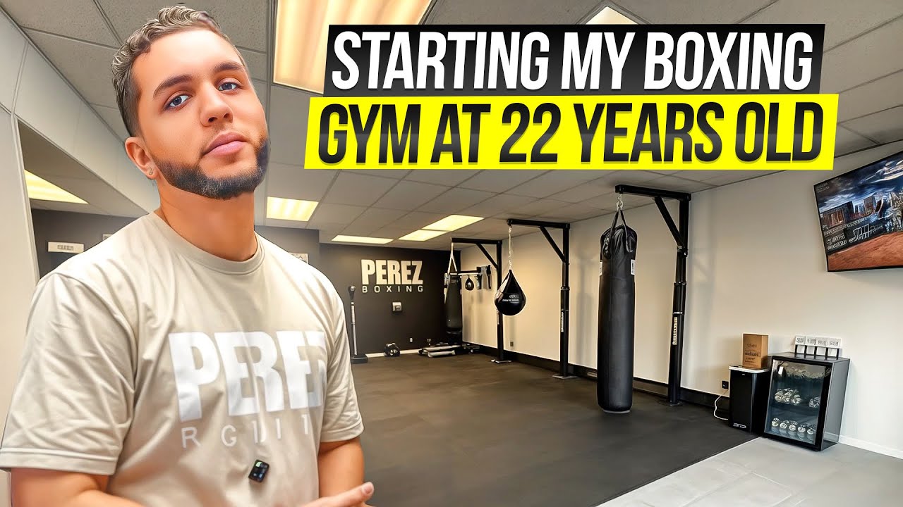 Starting My Boxing Gym At 22 Years Old - YouTube