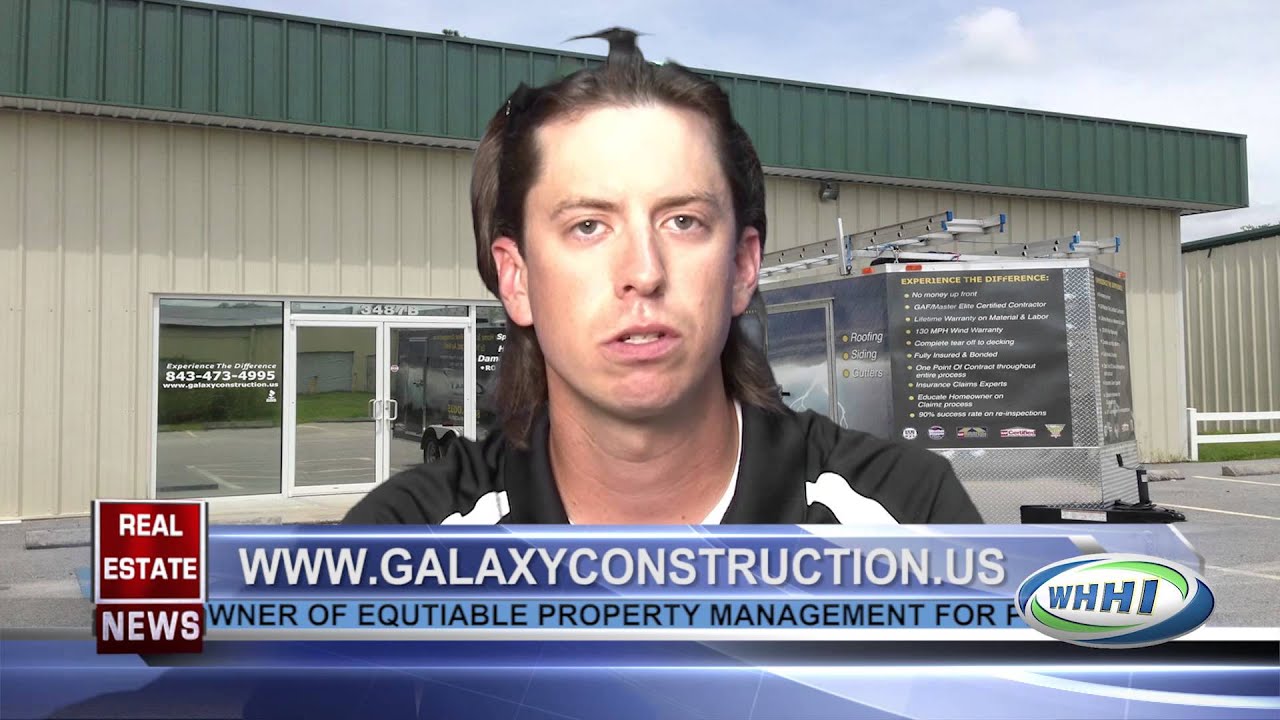 WHHI-TV's "The Real Estate News" | Chance Manzare, Galaxy Construction ...