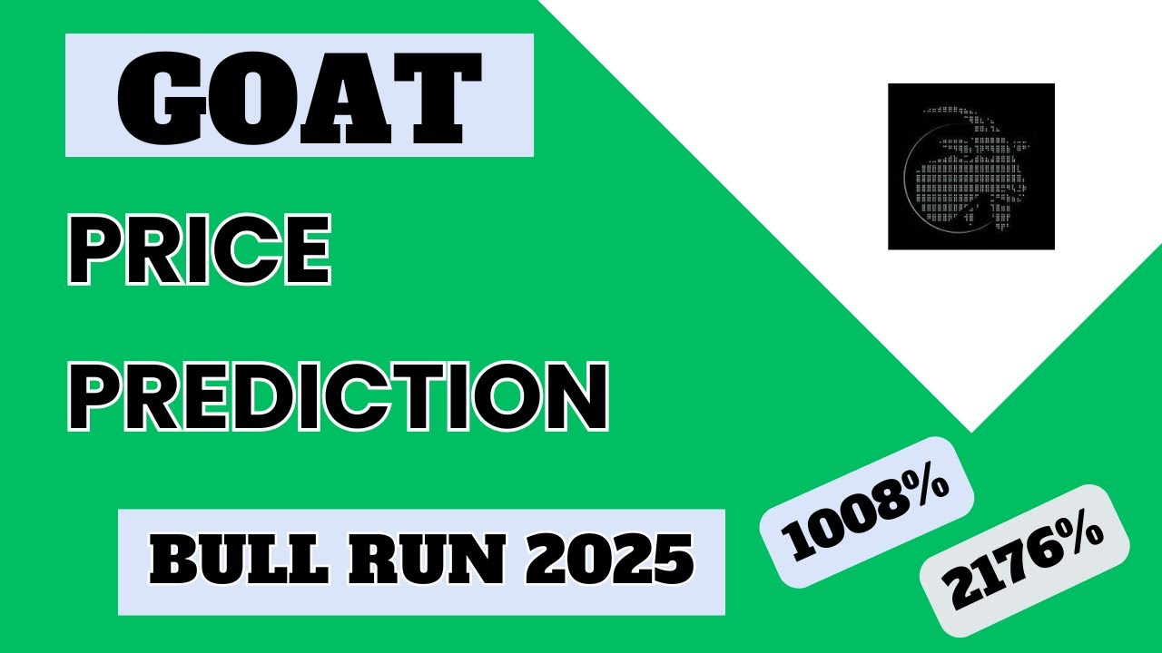 Goat This Ai Agent Will Surperise You | Goat Price Prediction For 2025 ...