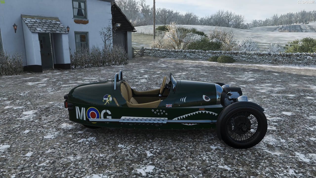 Forza Horizon 4 - 2014 Morgan 3 Wheeler - Car Show Speed Jump Crash ...