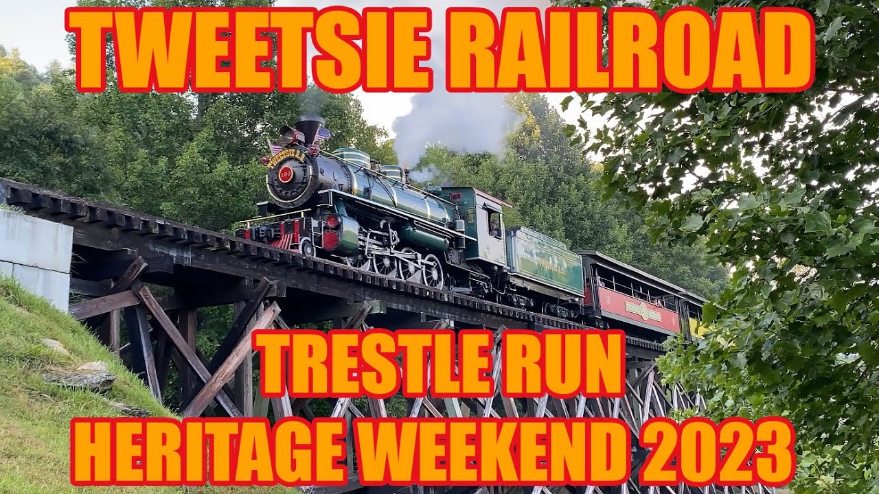Baldwin Steam Locomotive #190 Crosses the Trestle during Heritage ...