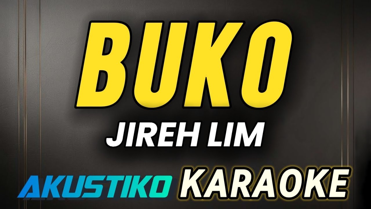 KARAOKE | Buko by Jireh Lim - YouTube