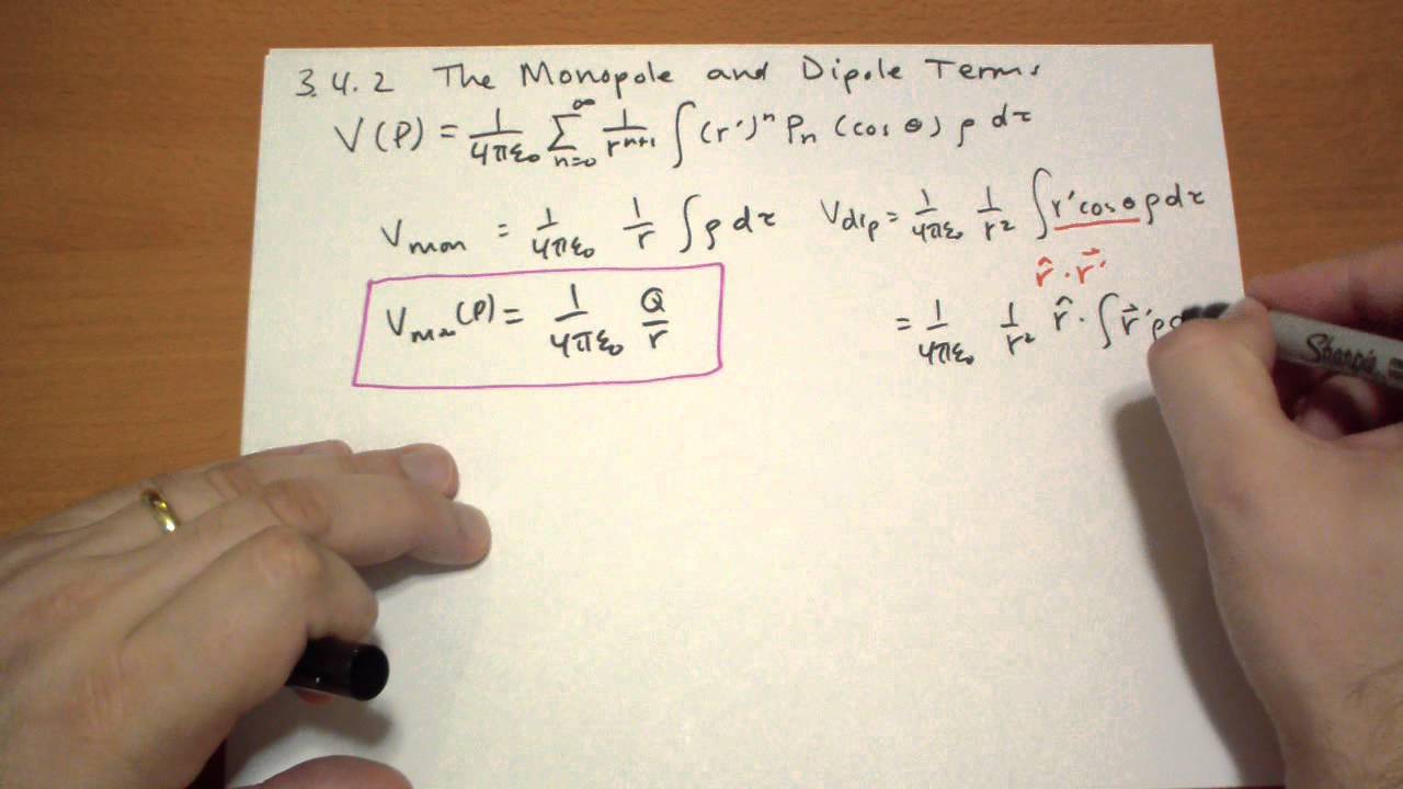 3.4.2 The Monopole and Dipole Terms - YouTube
