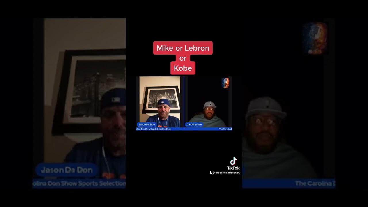 Michael or Lebron ? Jason Da Don and Carolina Sen debate the most ...