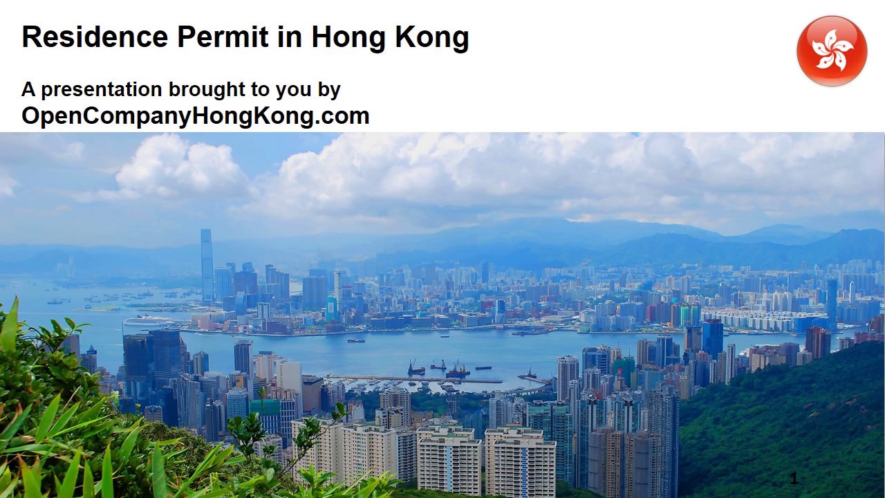 Residence Permit in Hong Kong - YouTube