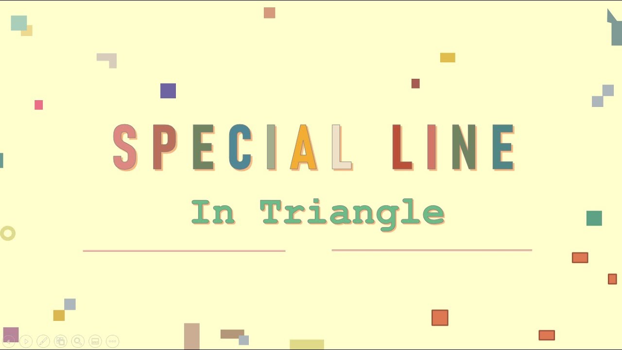 Special Line in Triangle ll Della Adelia - YouTube
