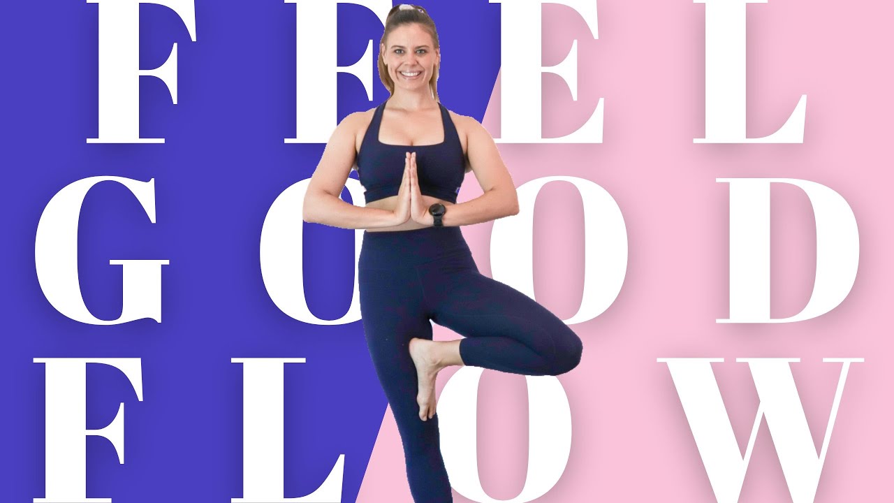 Move Your Body and Calm Your Mind with this 20 Minute Yoga Flow || No ...
