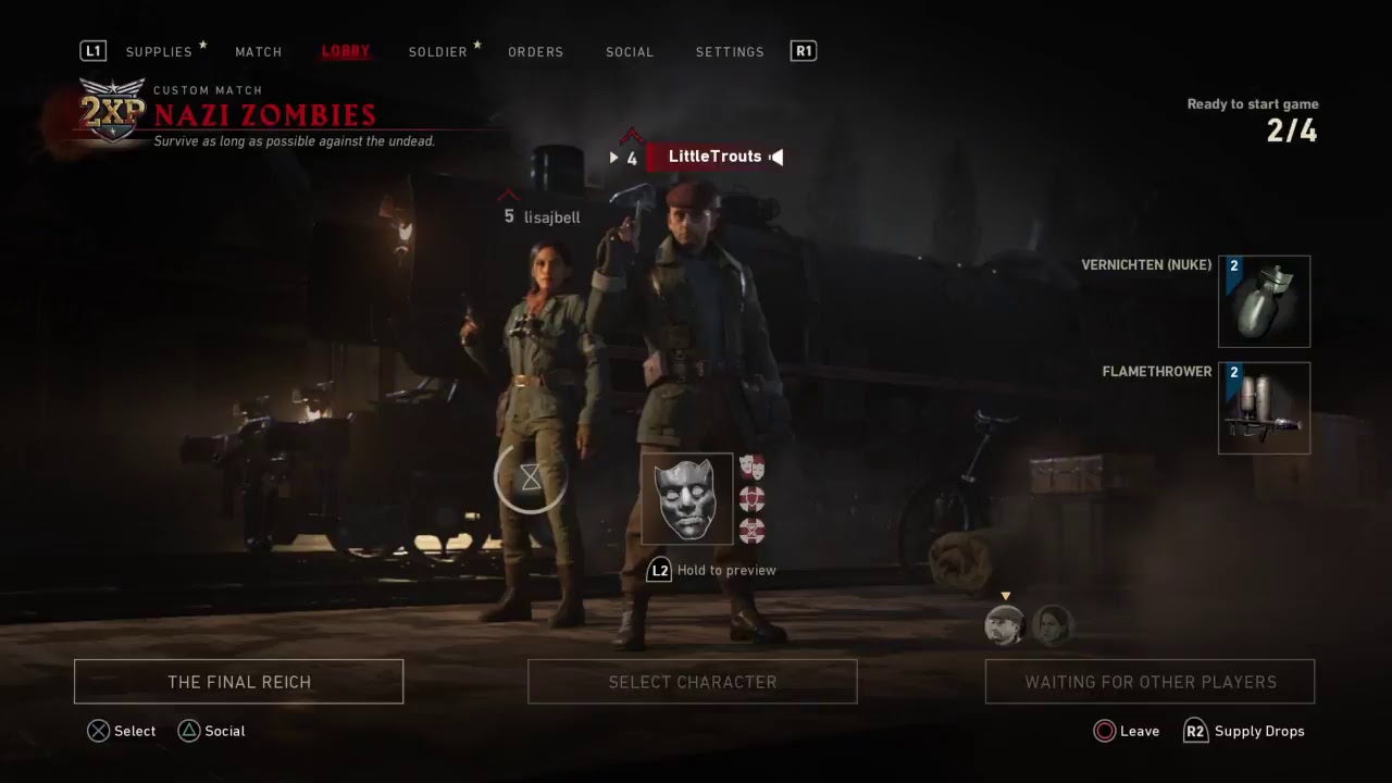 Ww2 gameplay zombie - YouTube