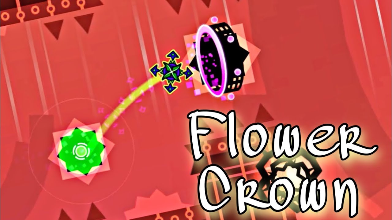 (Easy Demon) Flower Crown - Geometry Dash - YouTube