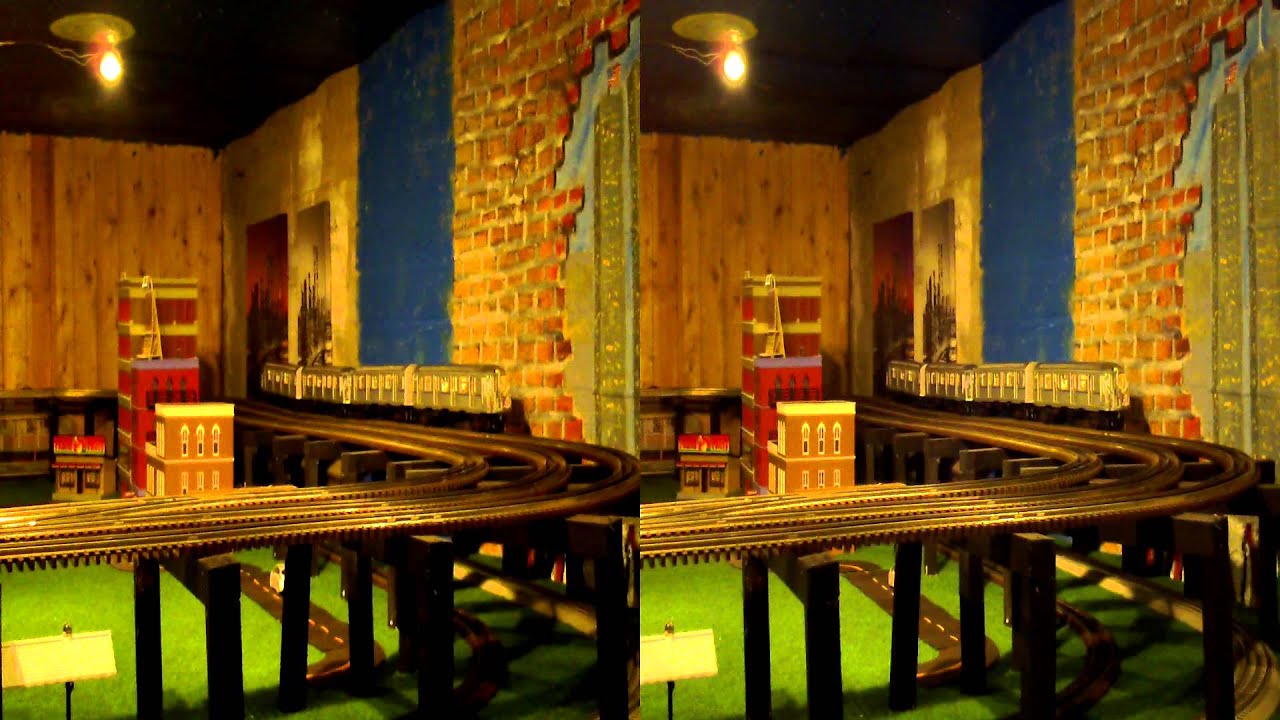 MTH MTA R40 as an N train in 3D 1080P - YouTube