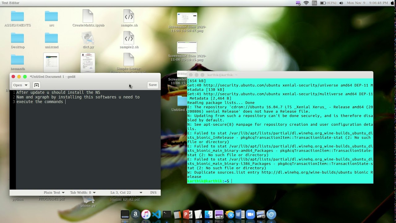 How to install ns nam and xgraph - YouTube