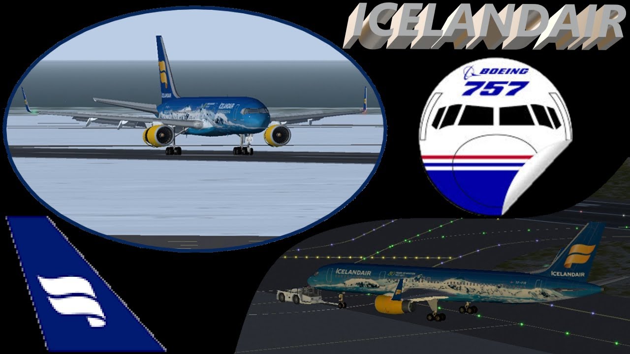 [Full Flight] Madeira - Iceland Boeing 757 || FlightGear - YouTube