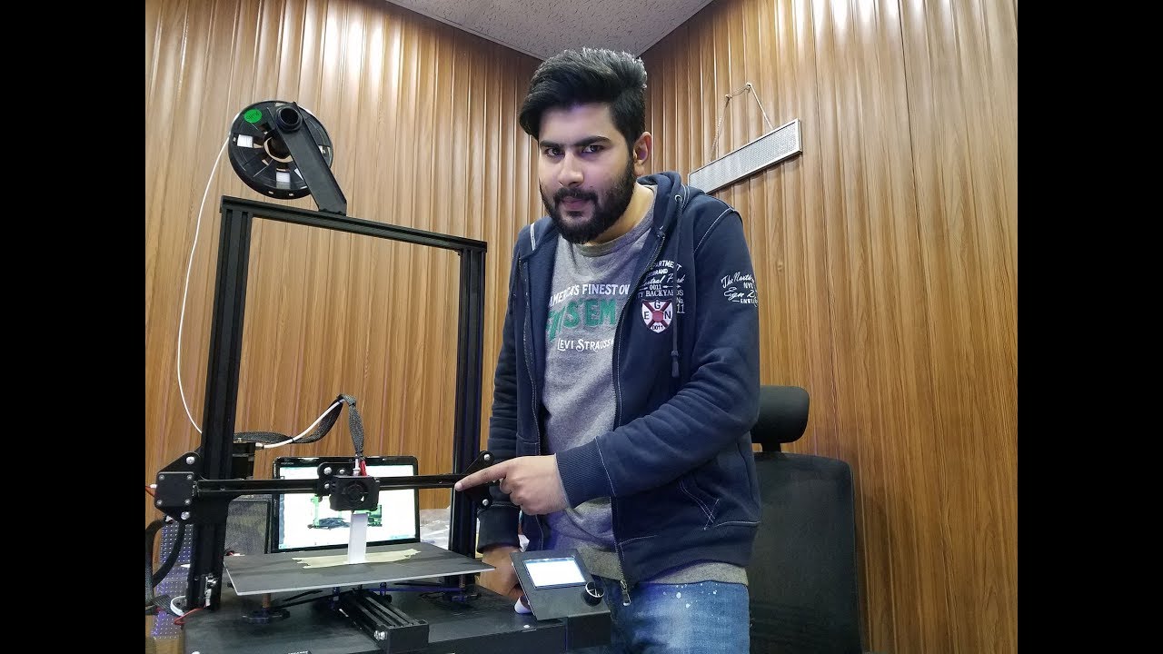 3D Printer CS-10 Unboxing | First Print on My New 3D Printer - YouTube