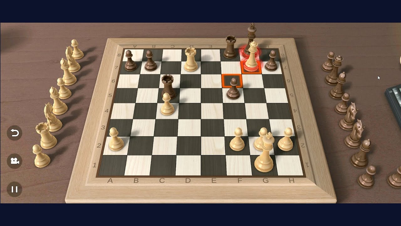 4K Best Chess 3D for iPhone | Real Chess 3D | How to beat hard level ...