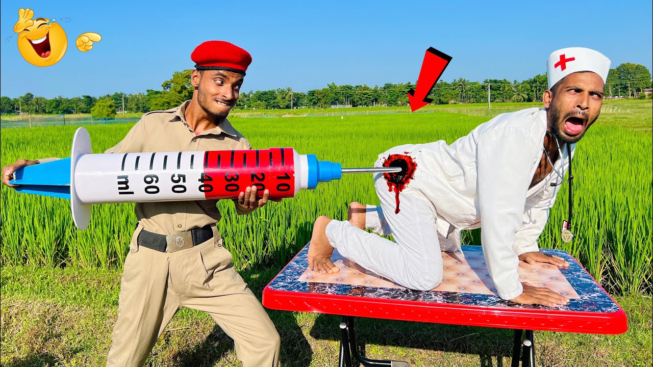 Must Watch New Comedy Video 2022 Injection Wala Comedy Video New Funny ...