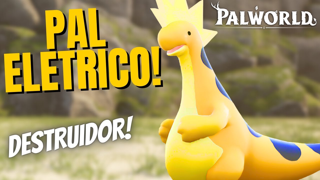 CAPTUREI UM PAL ELETRICO GIGANTE E NOVA FARM DE METAL FUNCIONANDO ...