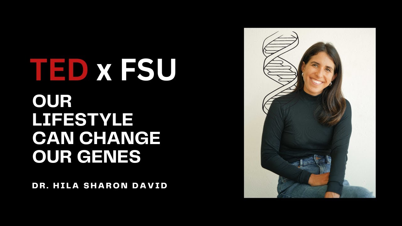 Our lifestyle can change our genes | TEDxFSU | Dr. Sharon-David - YouTube