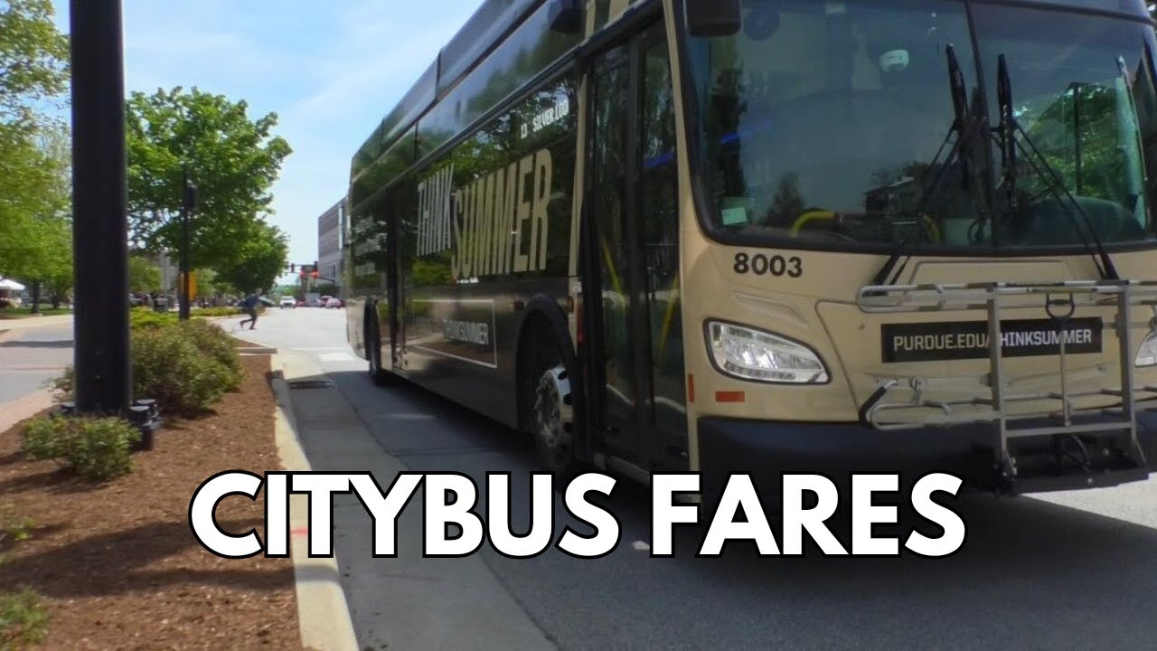 Purdue Affiliated Riders to Pay Fares on Off-Campus CityBus Routes ...