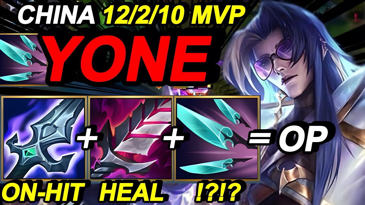 Wild Rift China Girl Yone Jungle - Navori Yone OP - Best Build Rune ...
