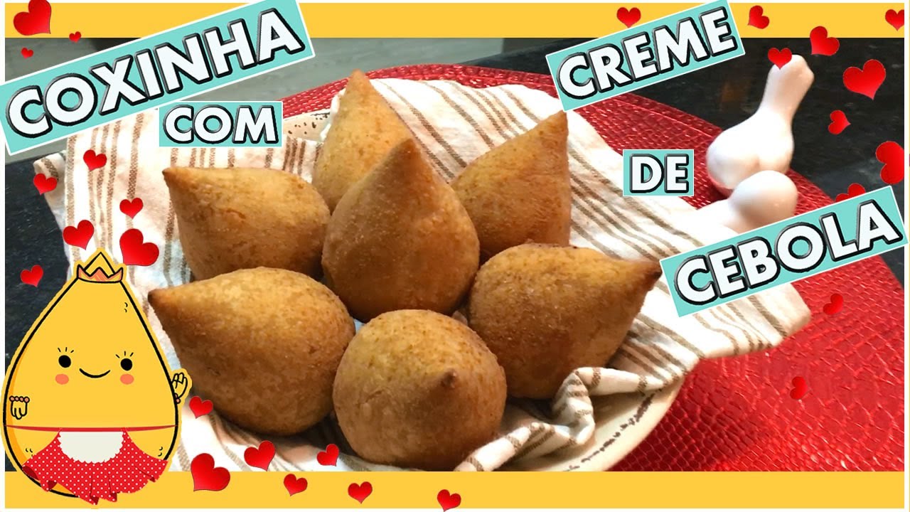 | Coxinha de Frango Cremosa | Massa Especial | ^.^~ - YouTube