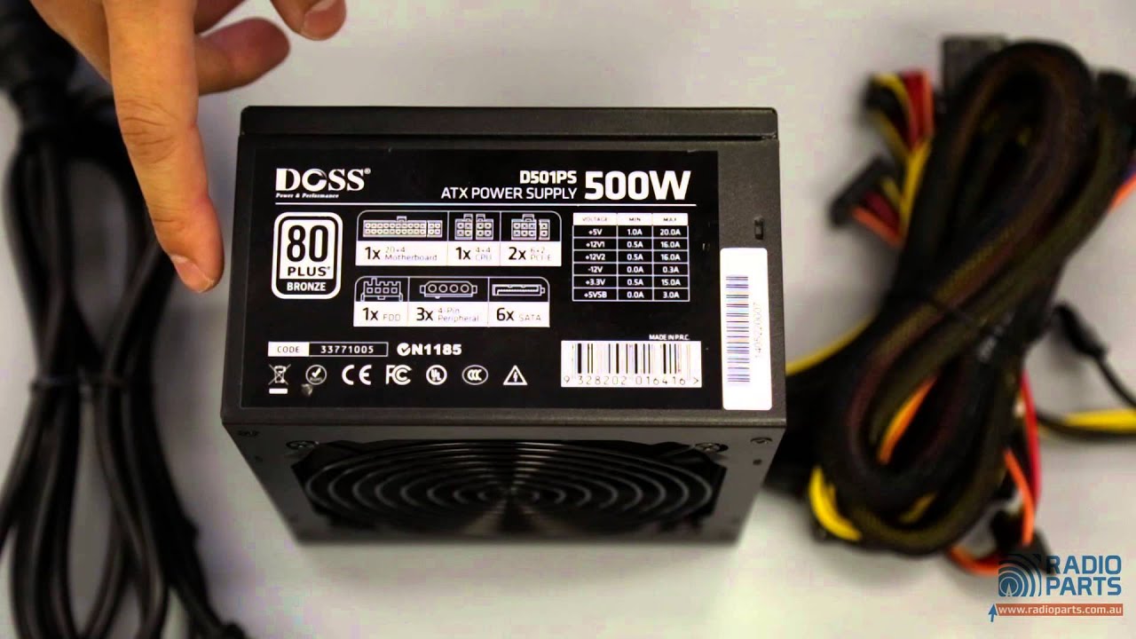 Doss PC Power Supply - YouTube