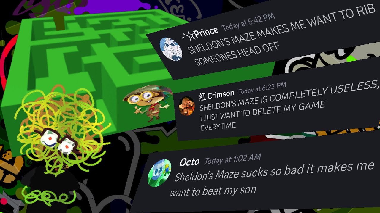 Sheldon’s Maze: The Lost Splatoon 1 Special EVERYONE Hated - YouTube
