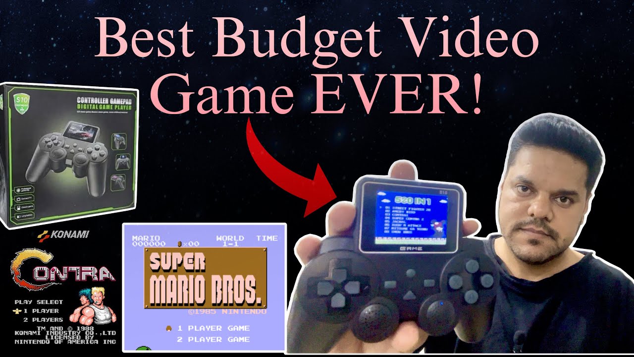 S10 Gamepad Console Unboxing & Review – Built-in Screen + TV Support ...