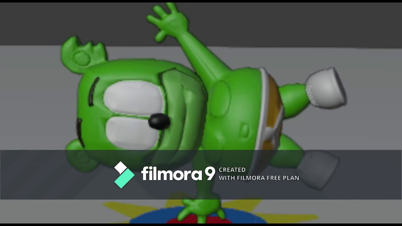 Gummy bear spinning animation made by me in blender - YouTube