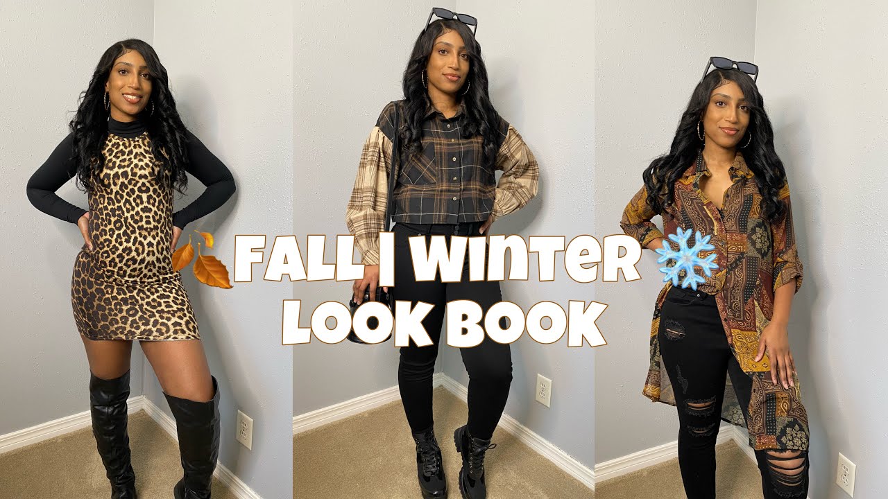 FALL/WINTER LOOKBOOK !! - YouTube