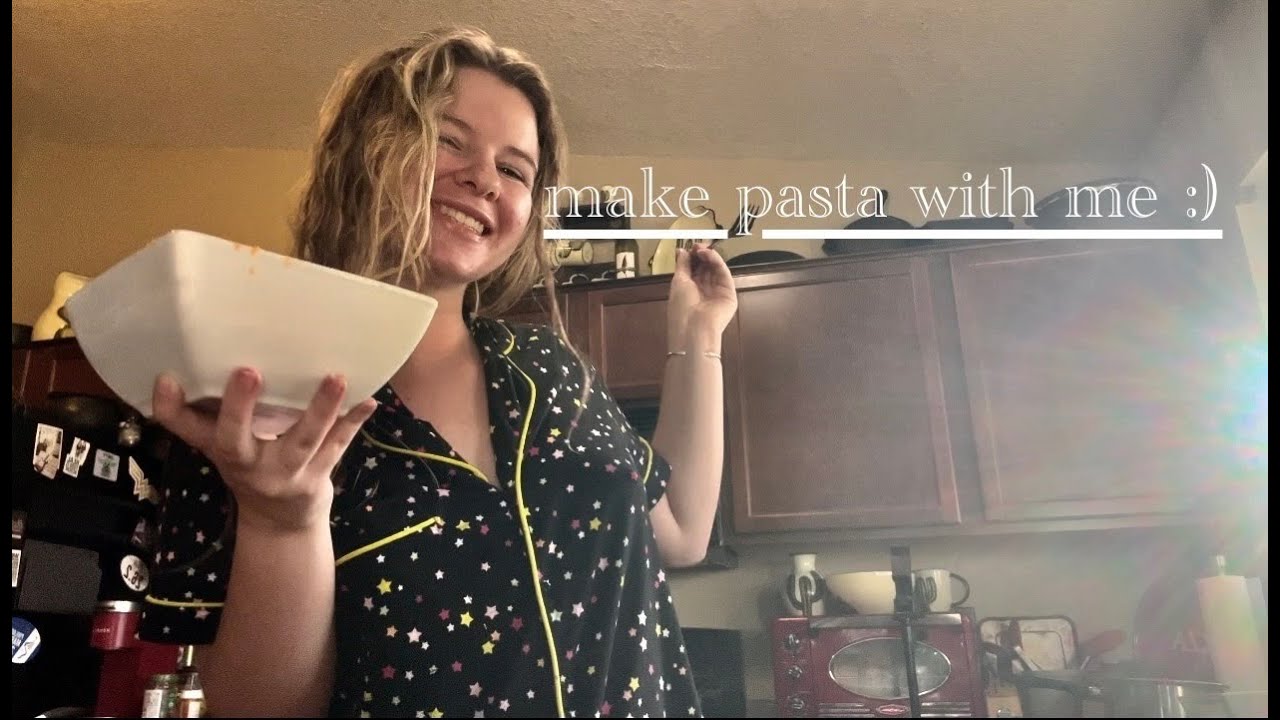 make a pasta dish with me! :) - YouTube
