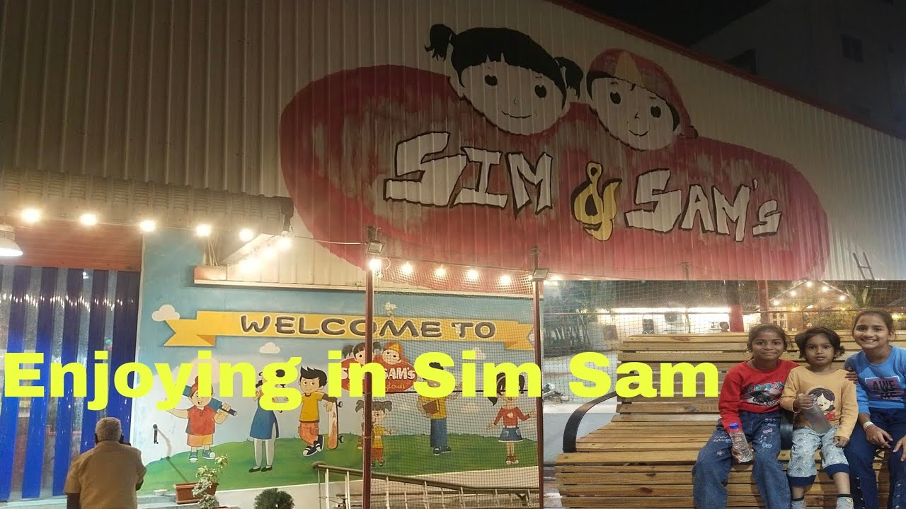 Iam Enjoying With Sahana and Ishanvi In Sim Sams Playing Zone #video #youtubevideo # ...